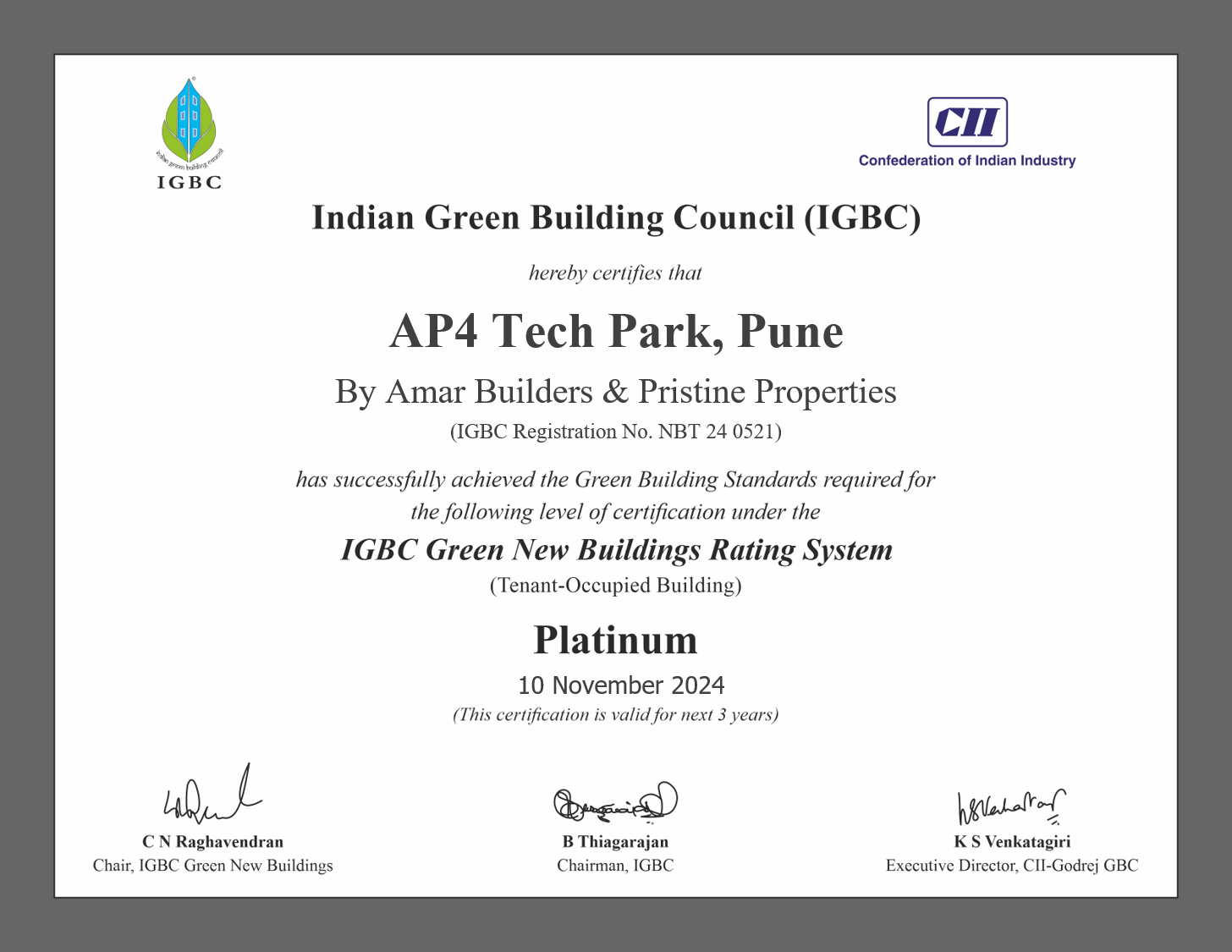 AP4 | Tech Park, IT Park | Wagholi, Pune